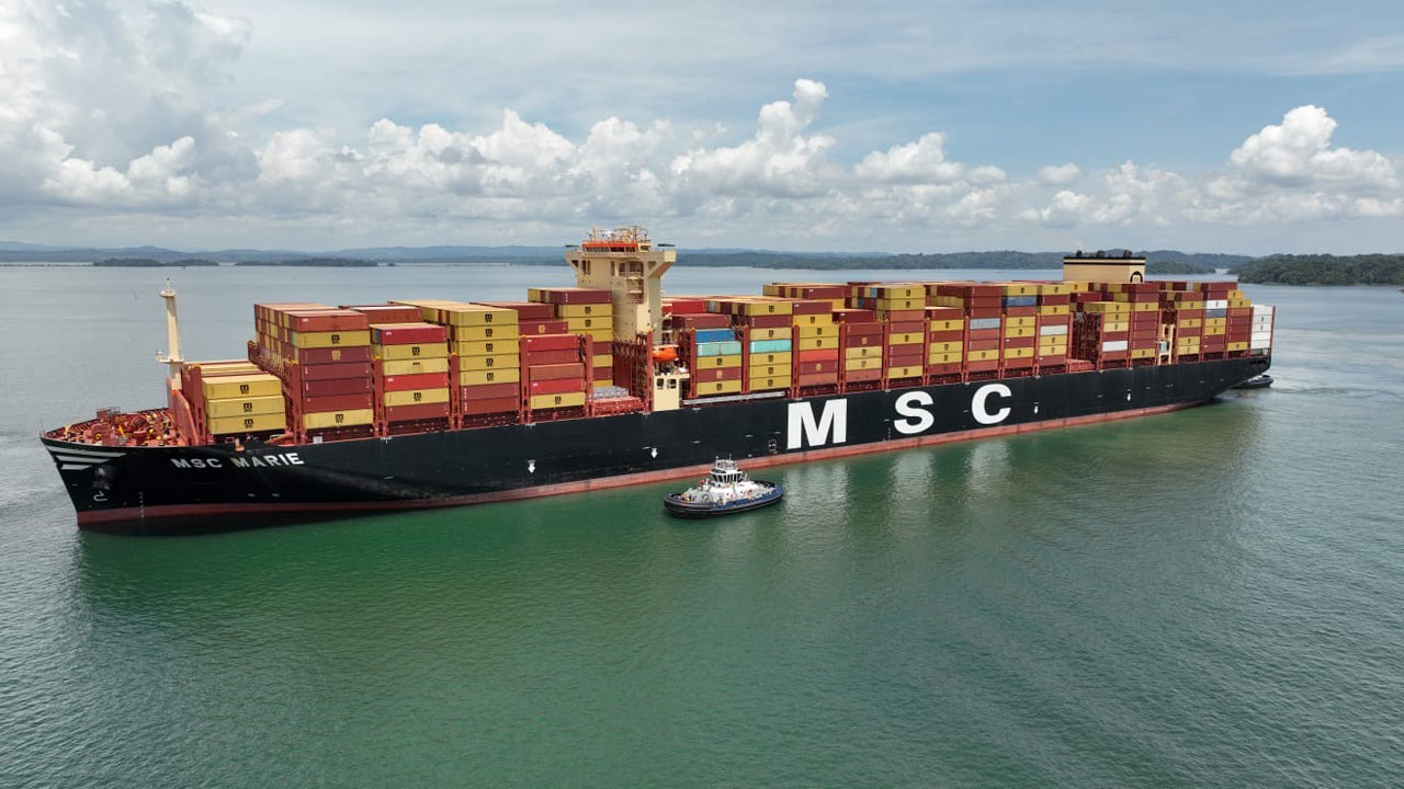 MSC MARIE Ship Sets Record for Largest Cargo Capacity - Autoridad del ...